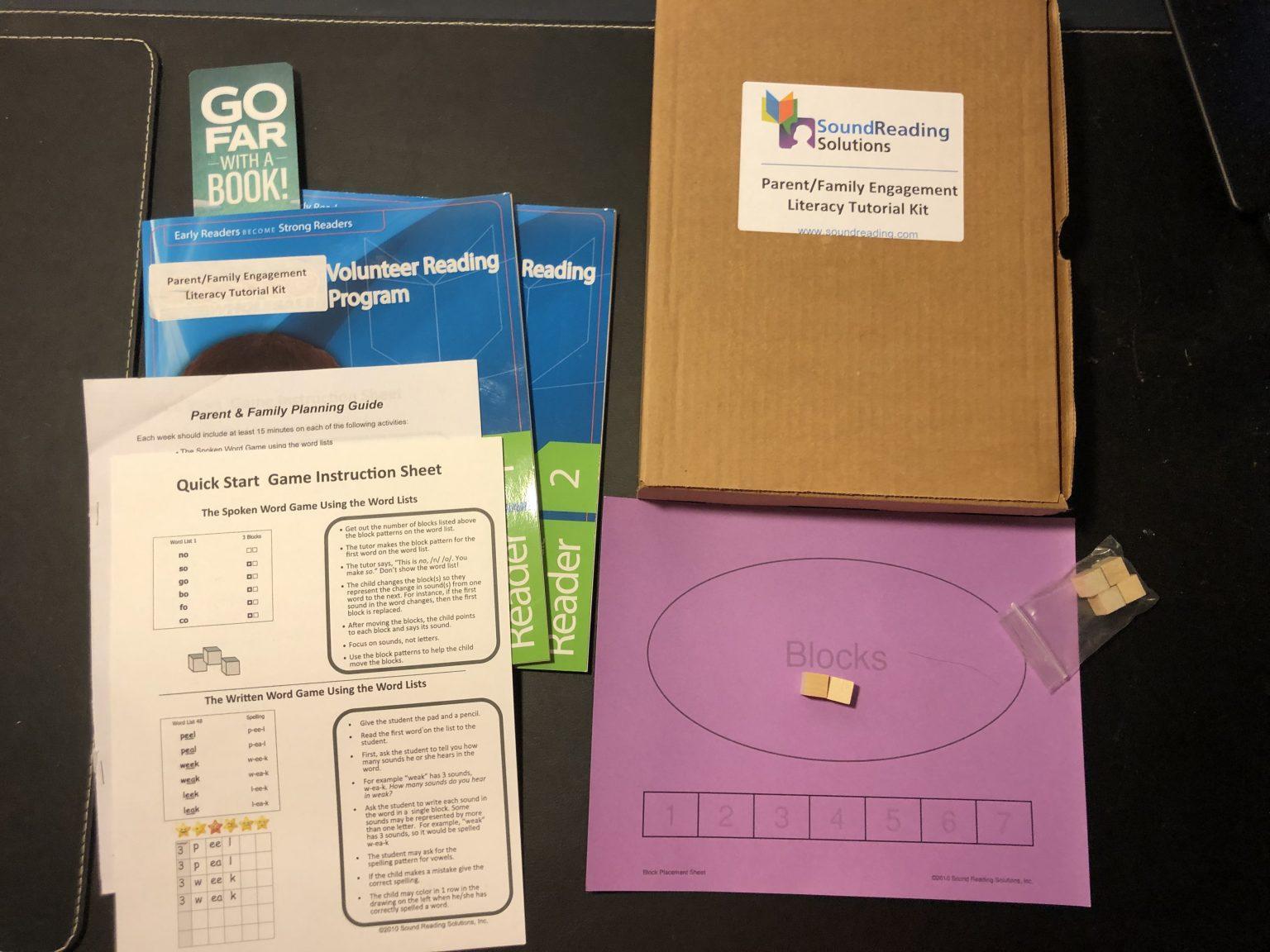 Parent/Family Literacy Tutorial Kit - Sound Reading Solutions